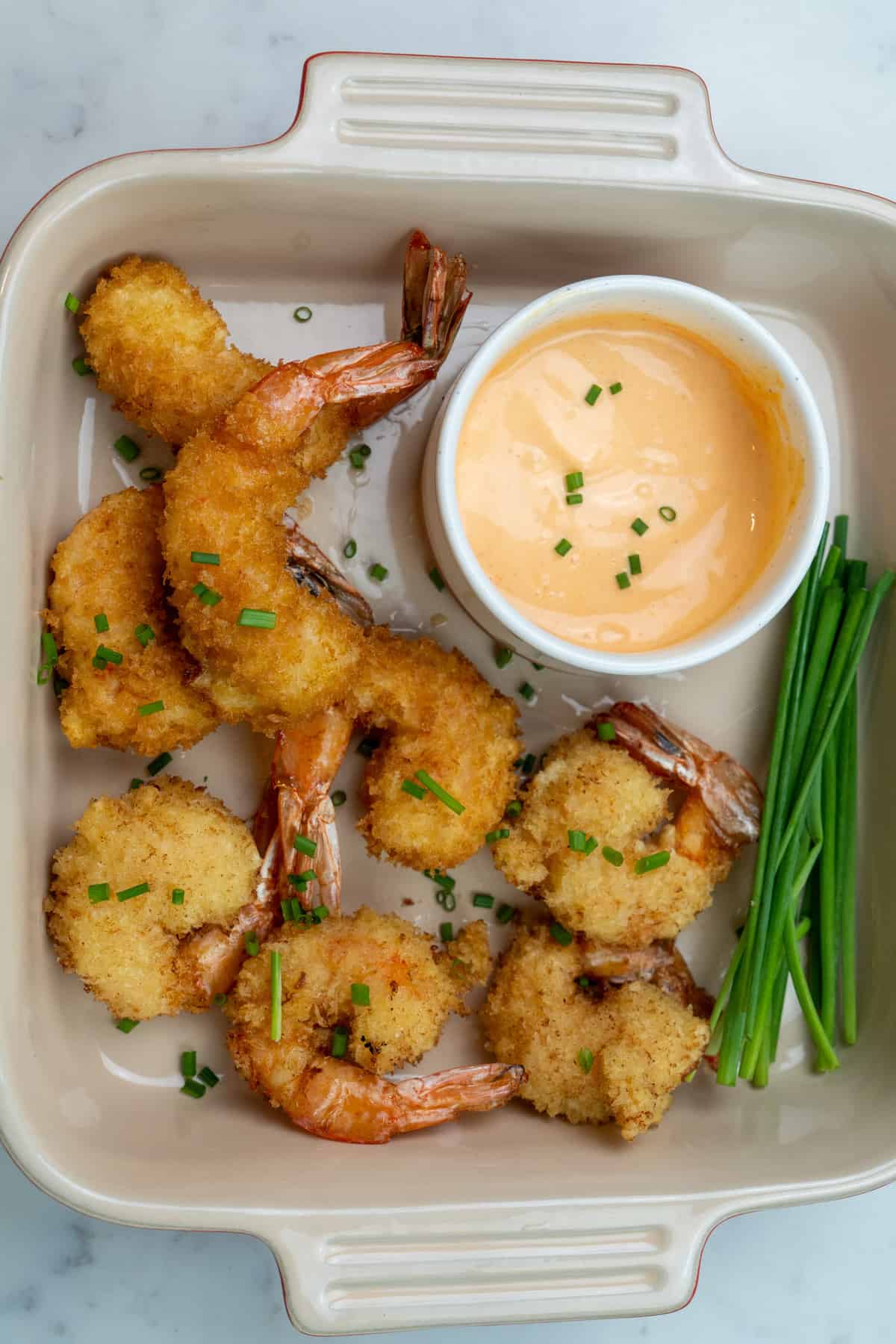 Rock Shrimp Tempura - Cilantro Parsley