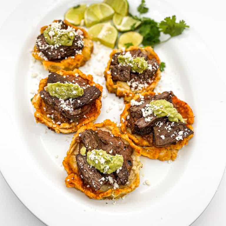 Sopes de Asada - Cilantro Parsley