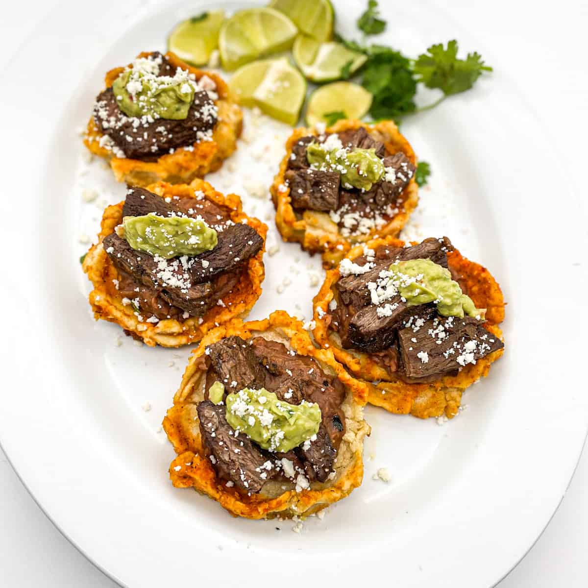 Sopes de Asada - Cilantro Parsley
