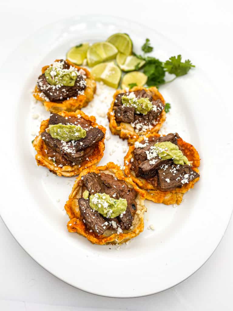 Sopes de Asada - Cilantro Parsley