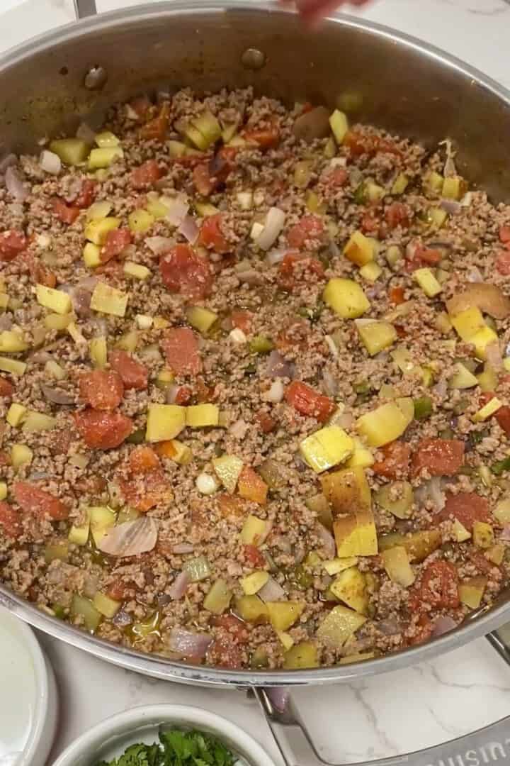 Picadillo Recipe - Cilantro Parsley