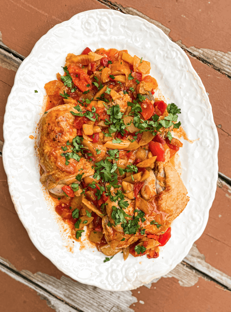 Pollo Guisado Dominicano - Cilantro Parsley
