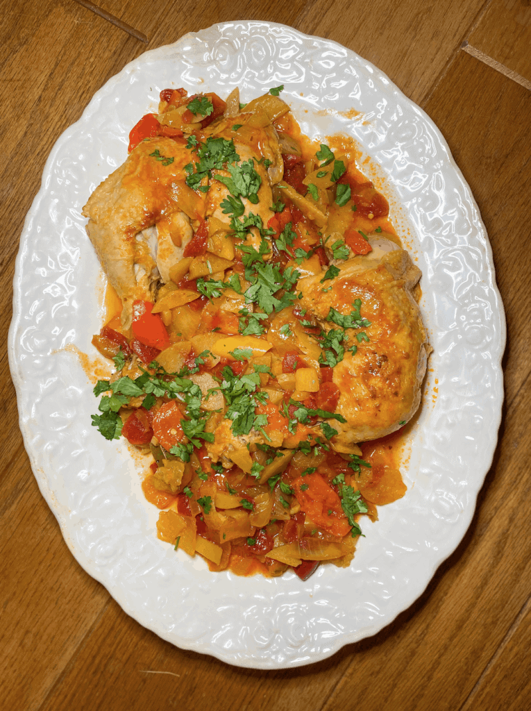 Pollo Guisado Dominicano - Cilantro Parsley