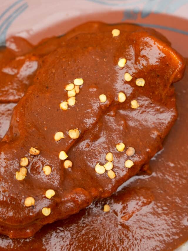 Almond Mole Recipe (Mole Almendrado) - Cilantro Parsley