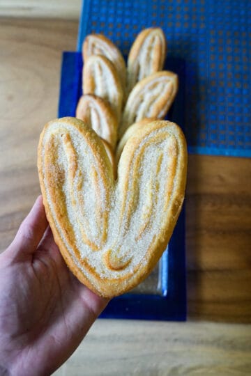 Orejas Mexican Pan Dulce Recipe (Palmiers) - Cilantro Parsley