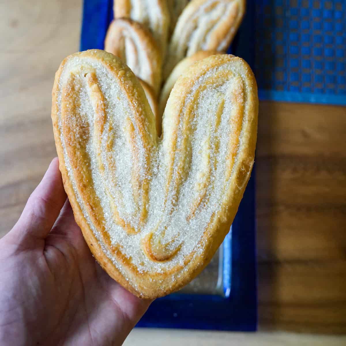 Orejas Mexican Pan Dulce Recipe (Palmiers) - Cilantro Parsley